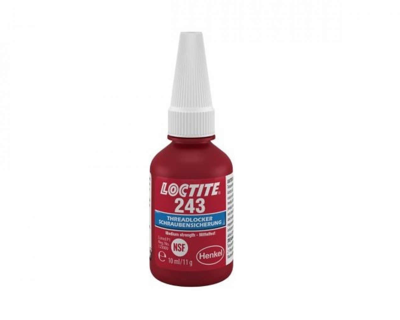 Осигурител за резби Loctite 243, средна якост - 10 ml